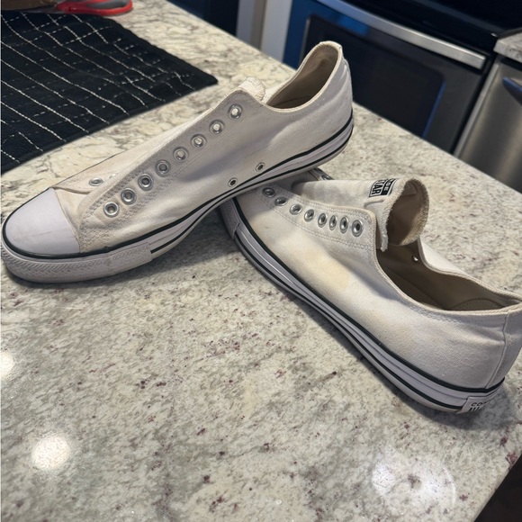 Converse | Shoes | Rare Nolace Converse White | Poshmark